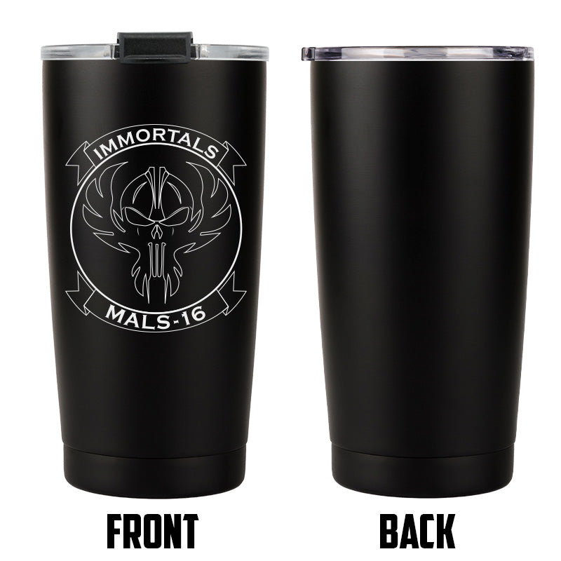 MALS-16 USMC Insulated Tumbler Cup - Marine Corps Gifts – Military ...