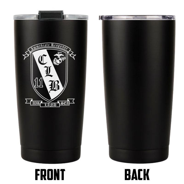 CLB-11 USMC Tumbler-Insulated Coffee Cup - Marine Corps Gifts
