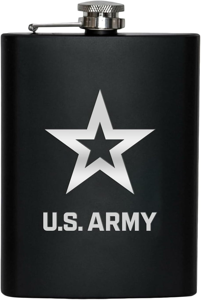 US Army 8oz Flask