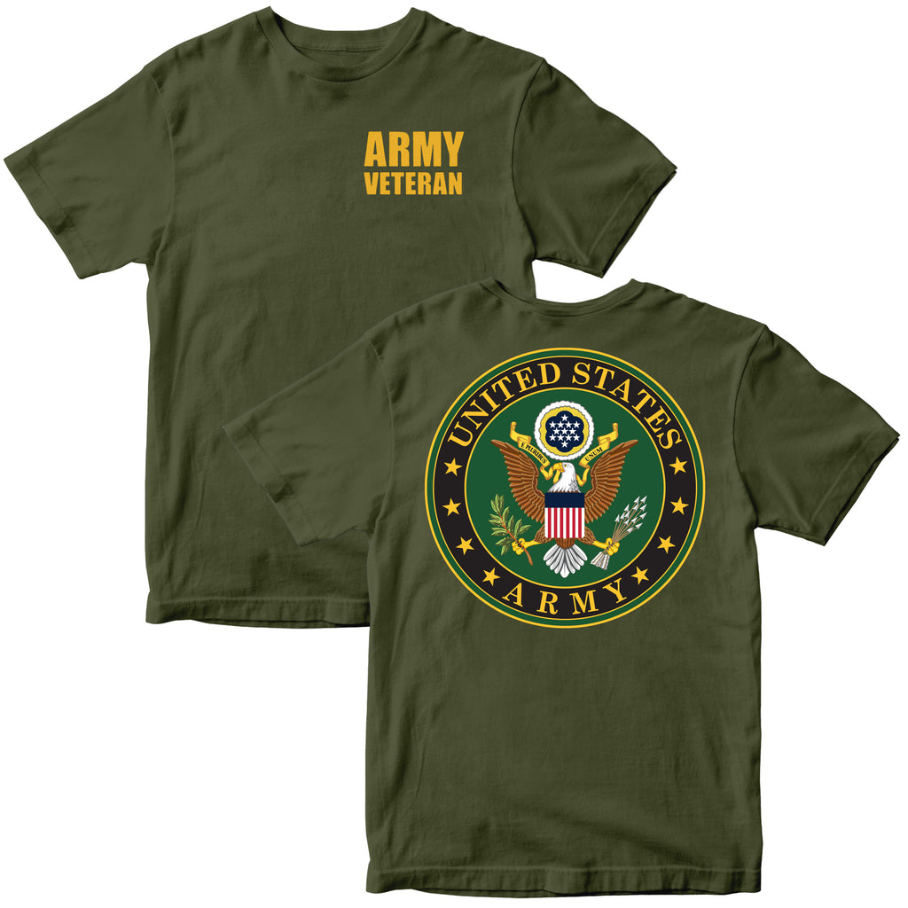 U.S. Army Veteran Seal T-shirt | Military Veteran Products