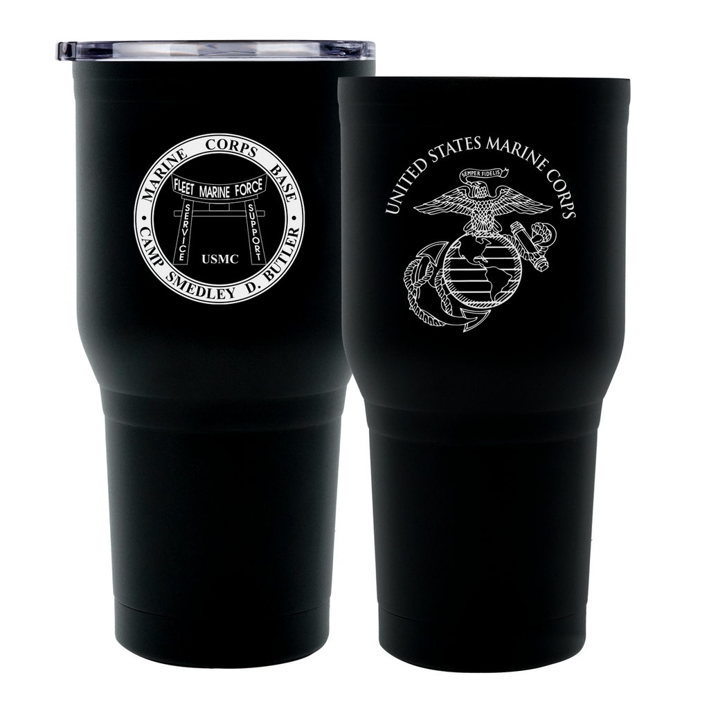Marine Corps Base Camp Smedley D. Butler USMC Marine Corps Tumbler
