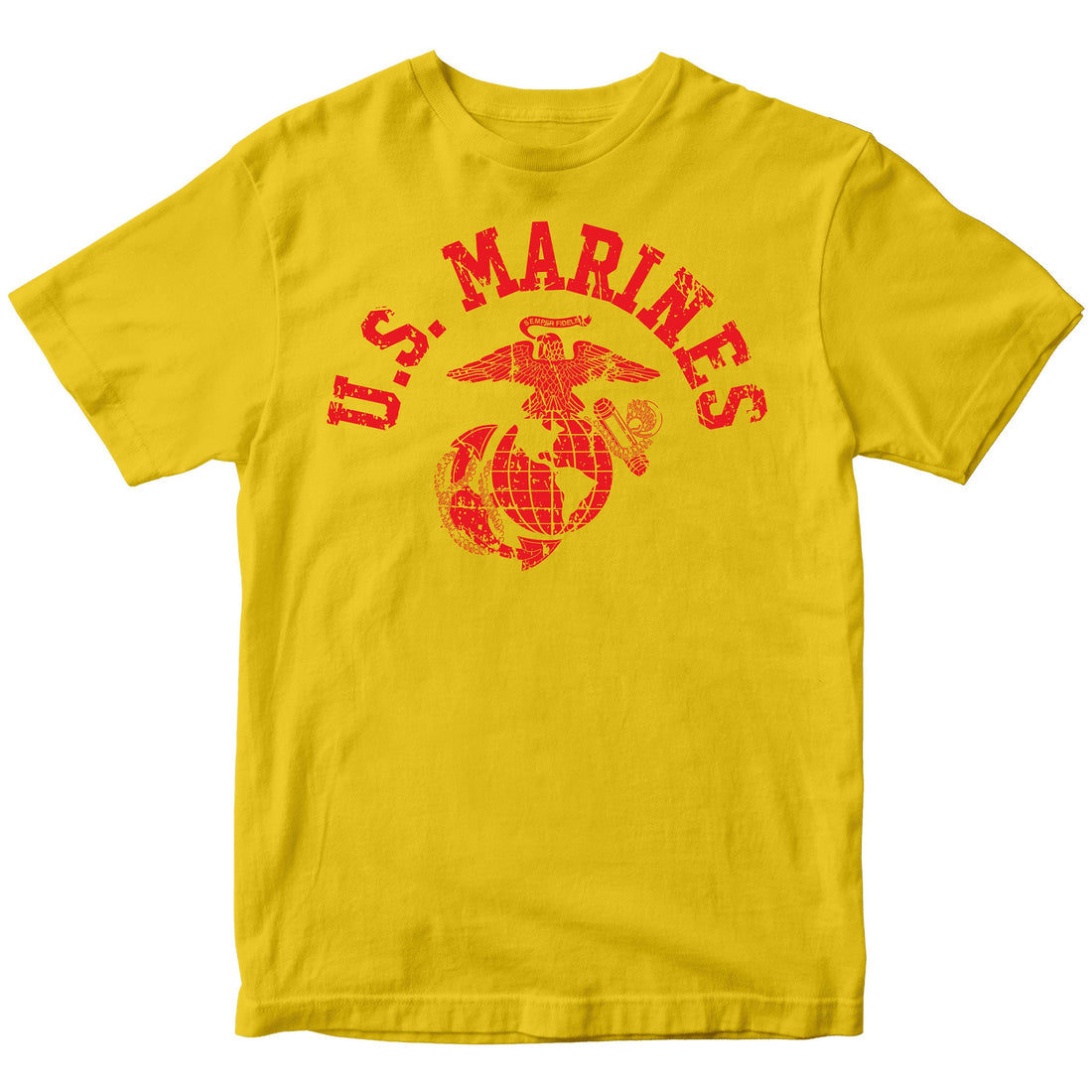 Old School U.S. Marines PT Shirt | Military Veteran Products