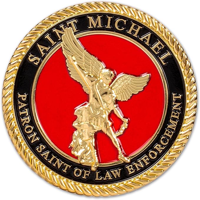 St. Michael - Patron Saint of Law Enforcement - Prayer Coin – Military ...