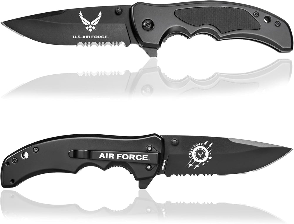 Air Force - SOT Black Pocket Knife