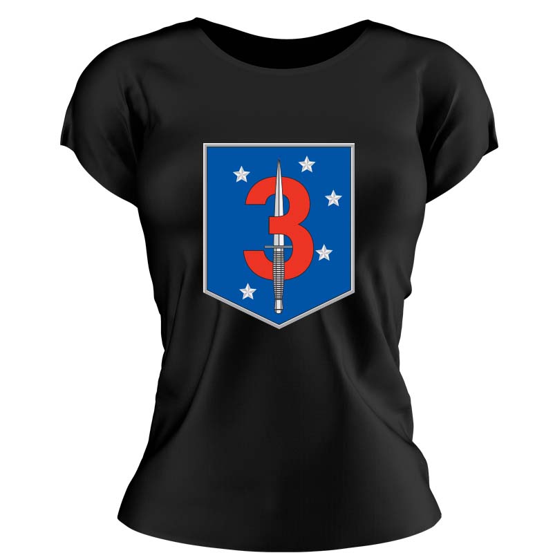 Women's 3rd MSOB t-shirt-USMC Shirts (2nd Marine Raider Bn) USMC Gifts