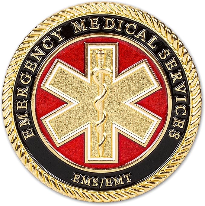 EMS/EMT - First Responder Prayer Coin – Military Veteran Products