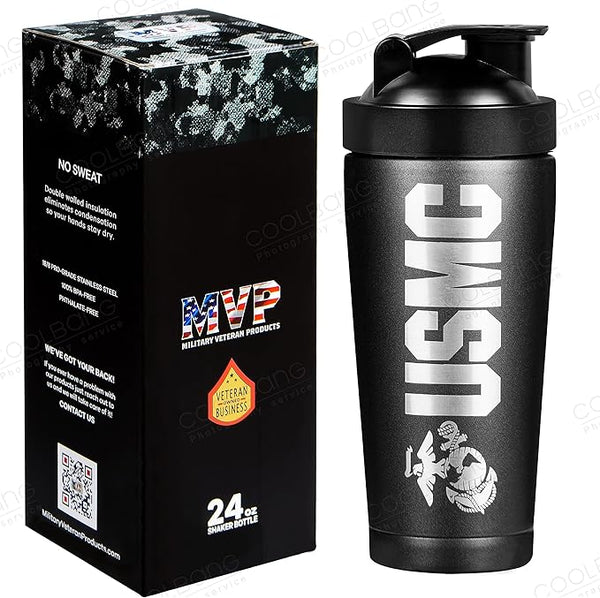 USMC - 24oz Shaker Bottle