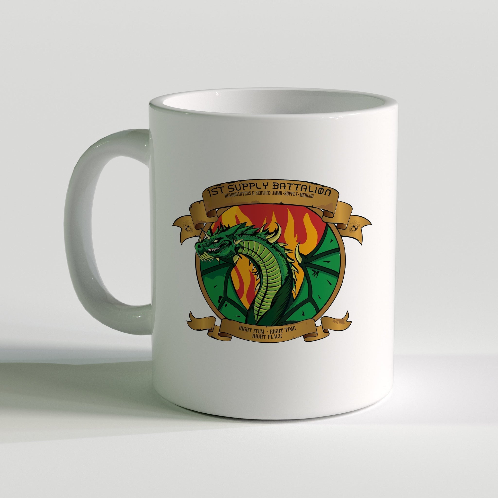 1st Bn 1st Marines USMC Unit Coffee Mug – Military Veteran Products