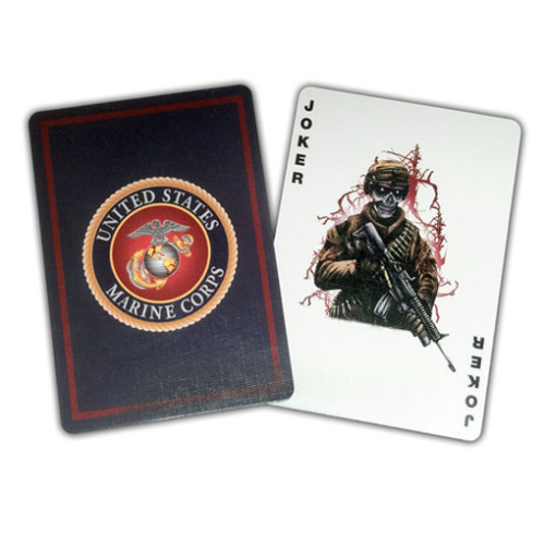 US Marine Corps Playing Cards – Military Veteran Products