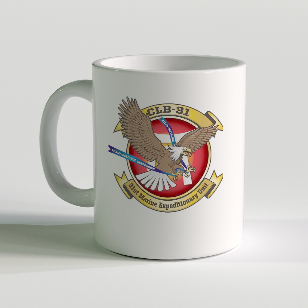 Combat Logistics Battalion-31 USMC Unit Coffee Mug