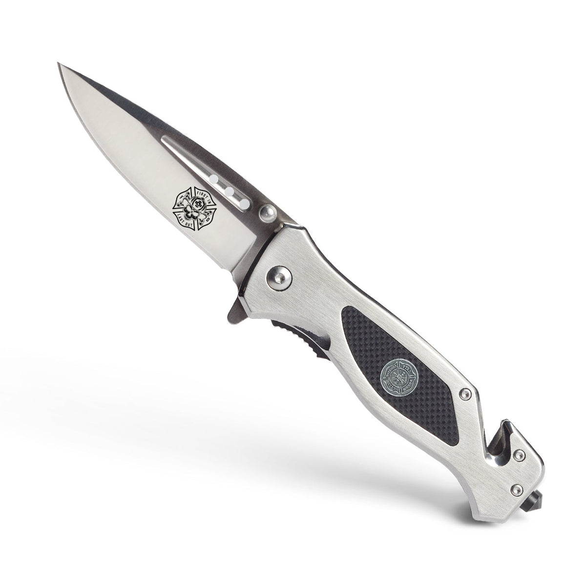 Fire-Rescue Elite Tactical Knife - Spring Assisted Firefighter Rescue ...