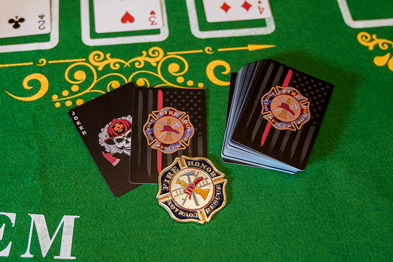 Firefighter Professional Quality Playing Cards – Military Veteran Products