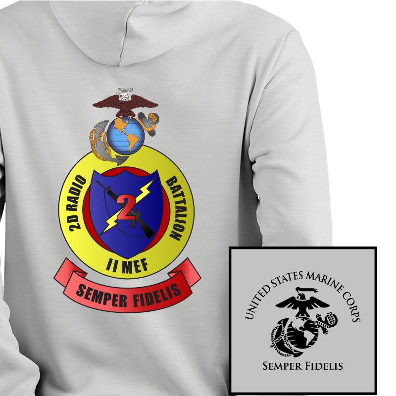 1st Radio Battalion Unit Sweatshirt- USMC Gifts – Military Veteran Products