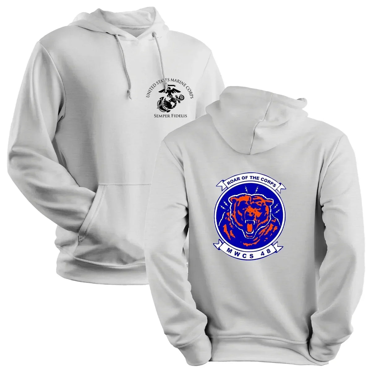 MWCS-48 Unit Sweatshirt-OLD Logo – Military Veteran Products
