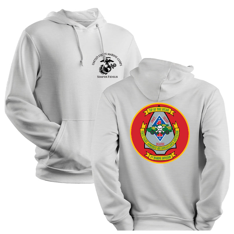 1st Light Armored Reconnaissance Bn Unit Sweatshirt - 1st LAR ...