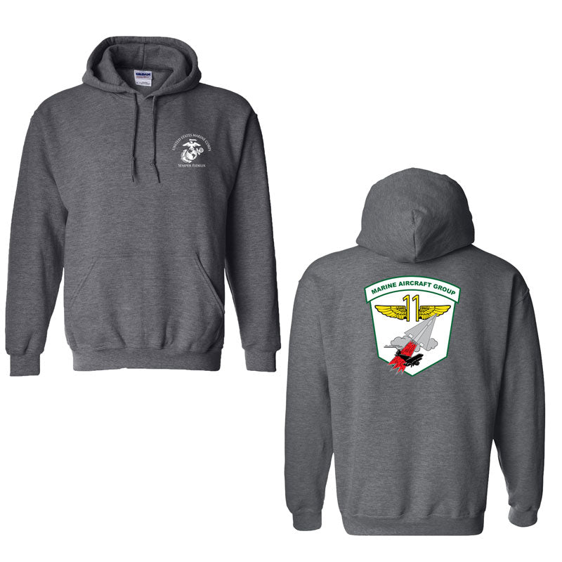 Marine Aircraft Wing 11 Unit Sweatshirt – Military Veteran Products