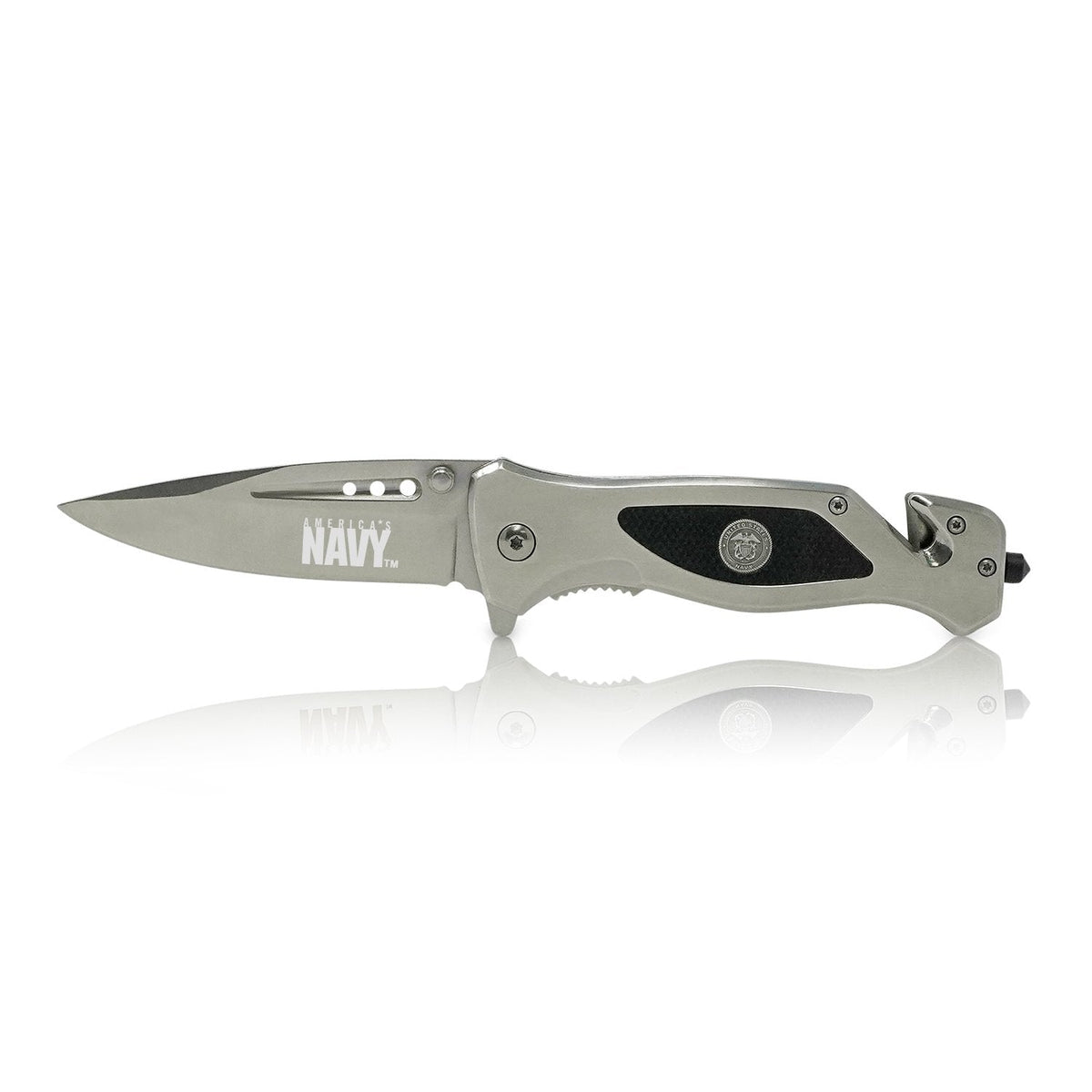 Navy Folding Elite Tactical Knife - Spring Assisted Navy Rescue Knife ...