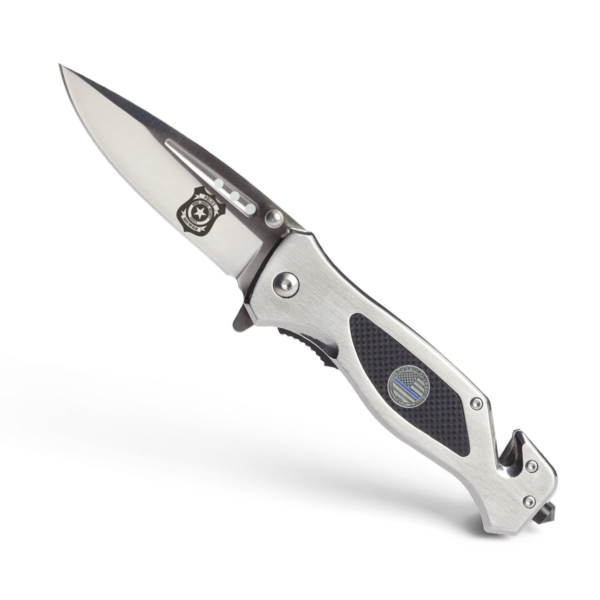 Police Elite Tactical Knife - Spring Assisted Police Officer Rescue Kn ...