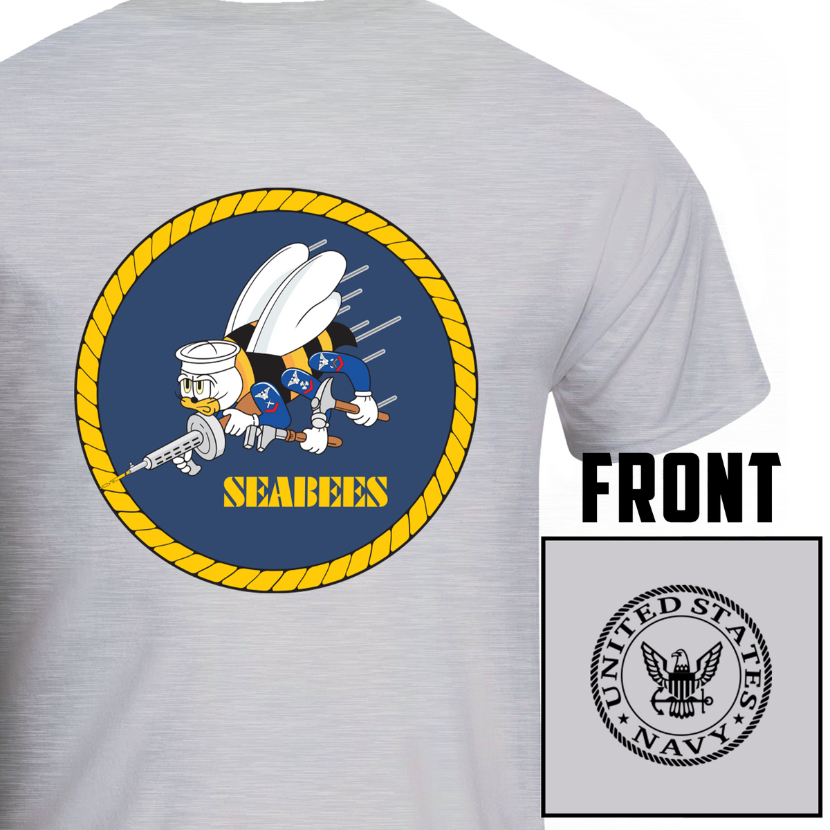 Seabees Navy Unit T-Shirt – Military Veteran Products