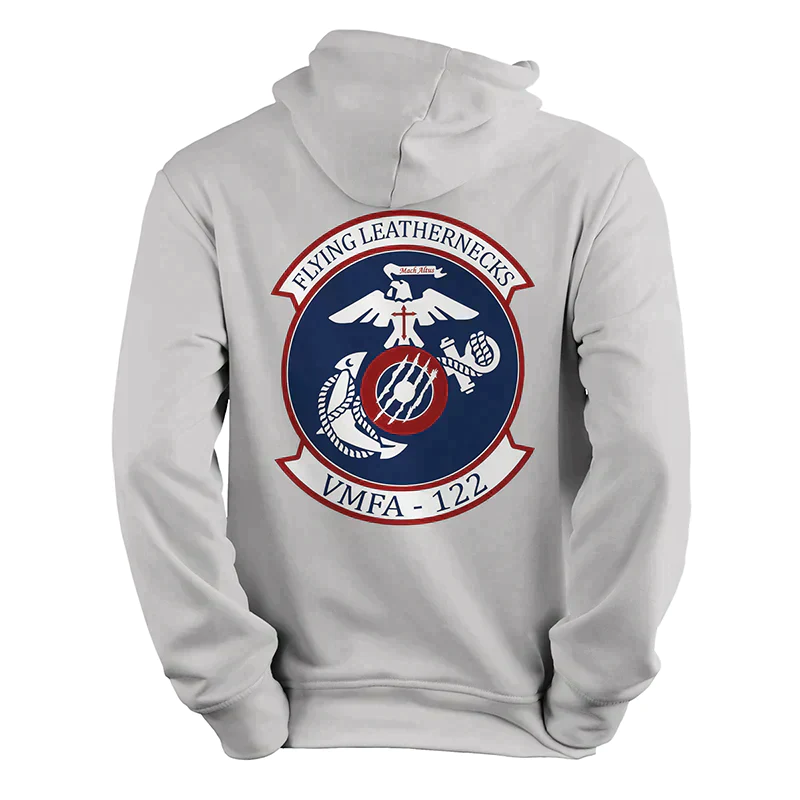 VMFA-122 USMC Unit Hoodie – Military Veteran Products